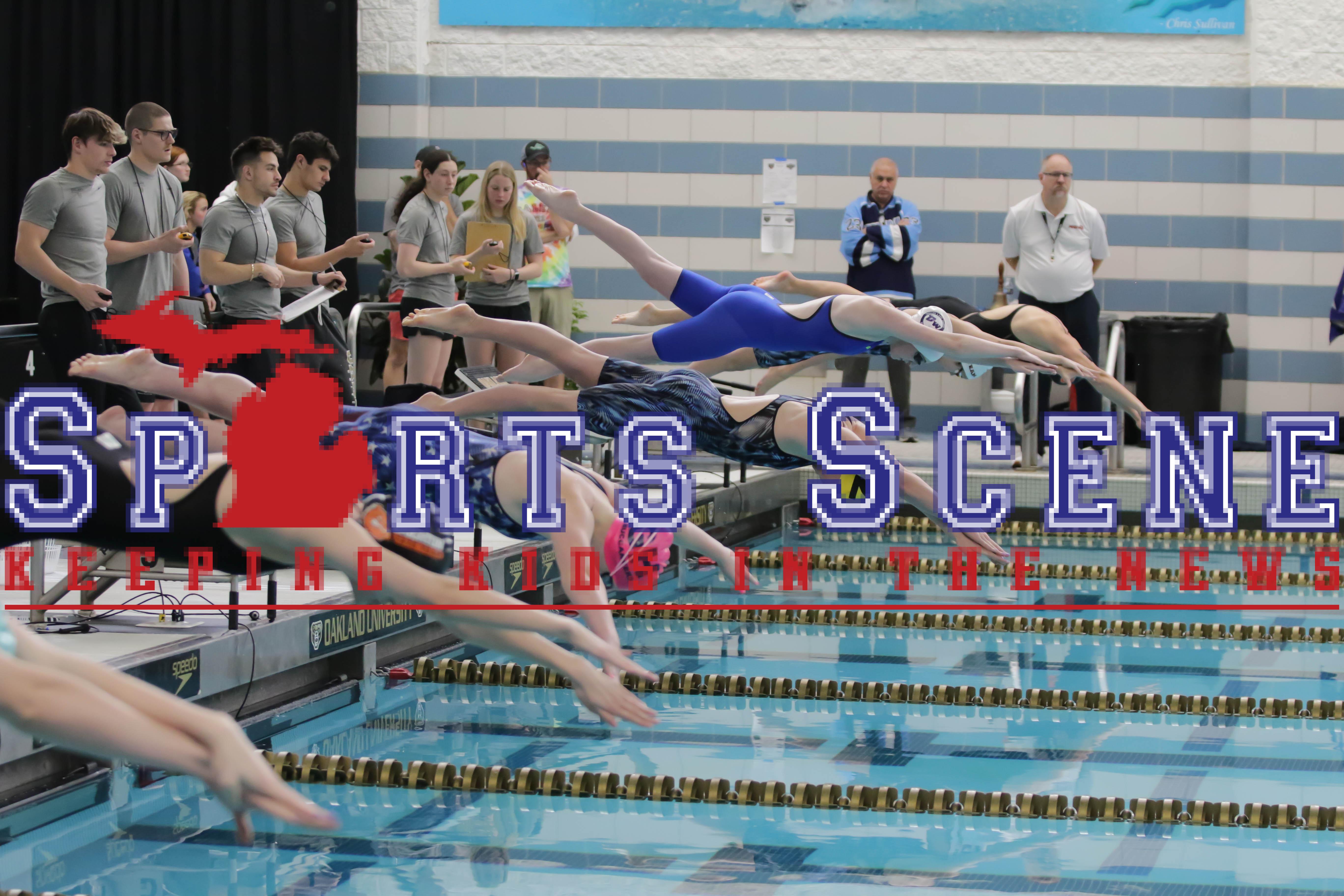 2022 D1 Girls swim State Finals - High School Sports Scene